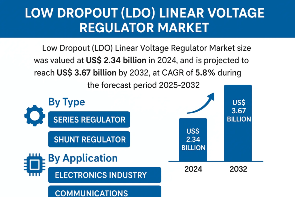 Low Dropout (LDO) Linear Voltage Regulator Market Size, Trends ...
