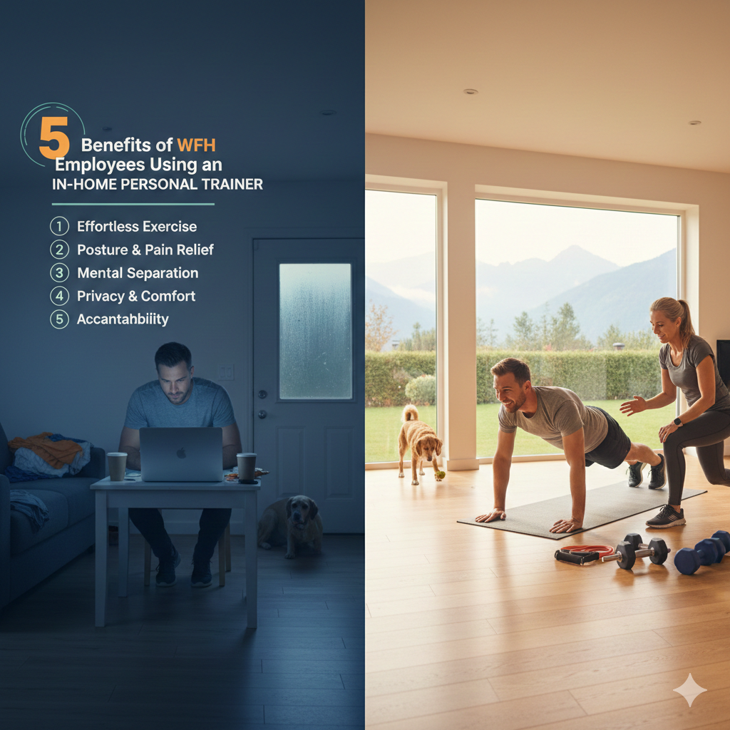 5 Benefits of WFH Employees Using an In-Home Personal Trainer